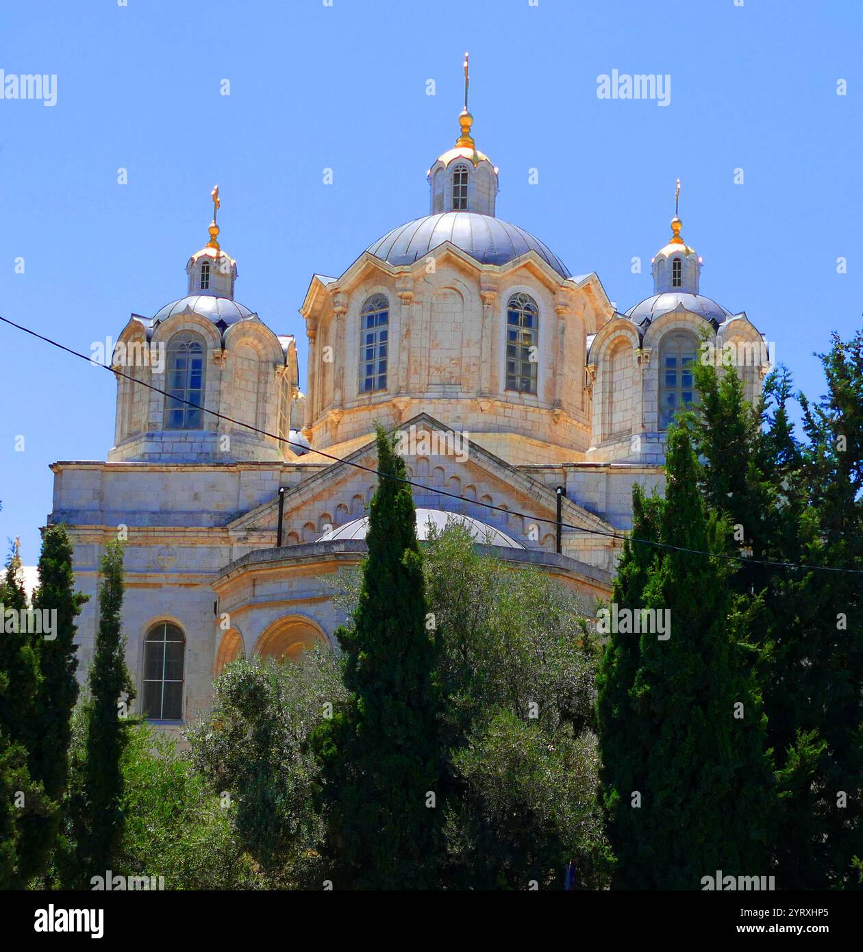 La cathédrale Sainte-Trinité (Église orthodoxe russe à Jérusalem) a été ...