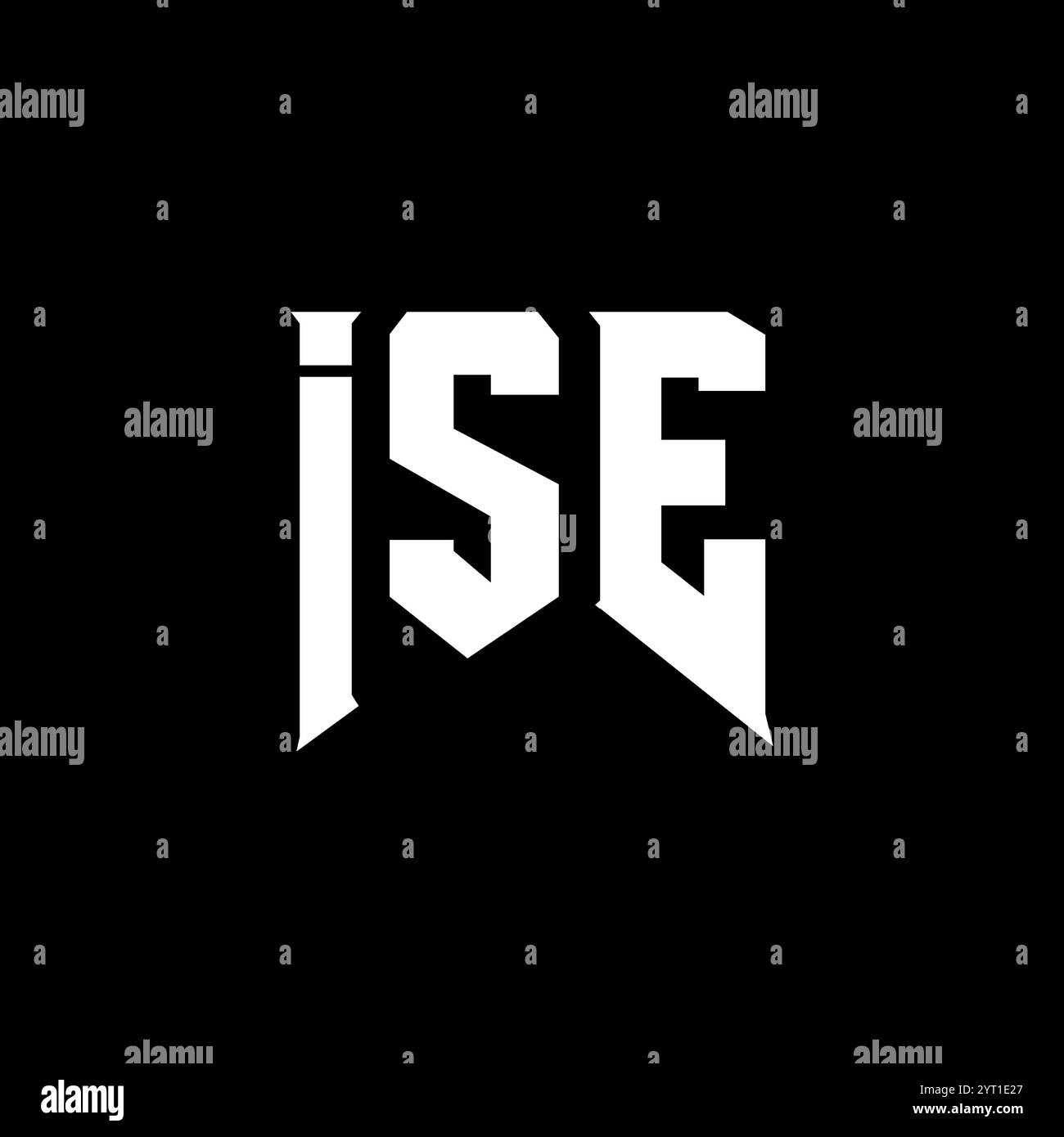 Conception de logo de lettre ISE pour une entreprise technologique ...
