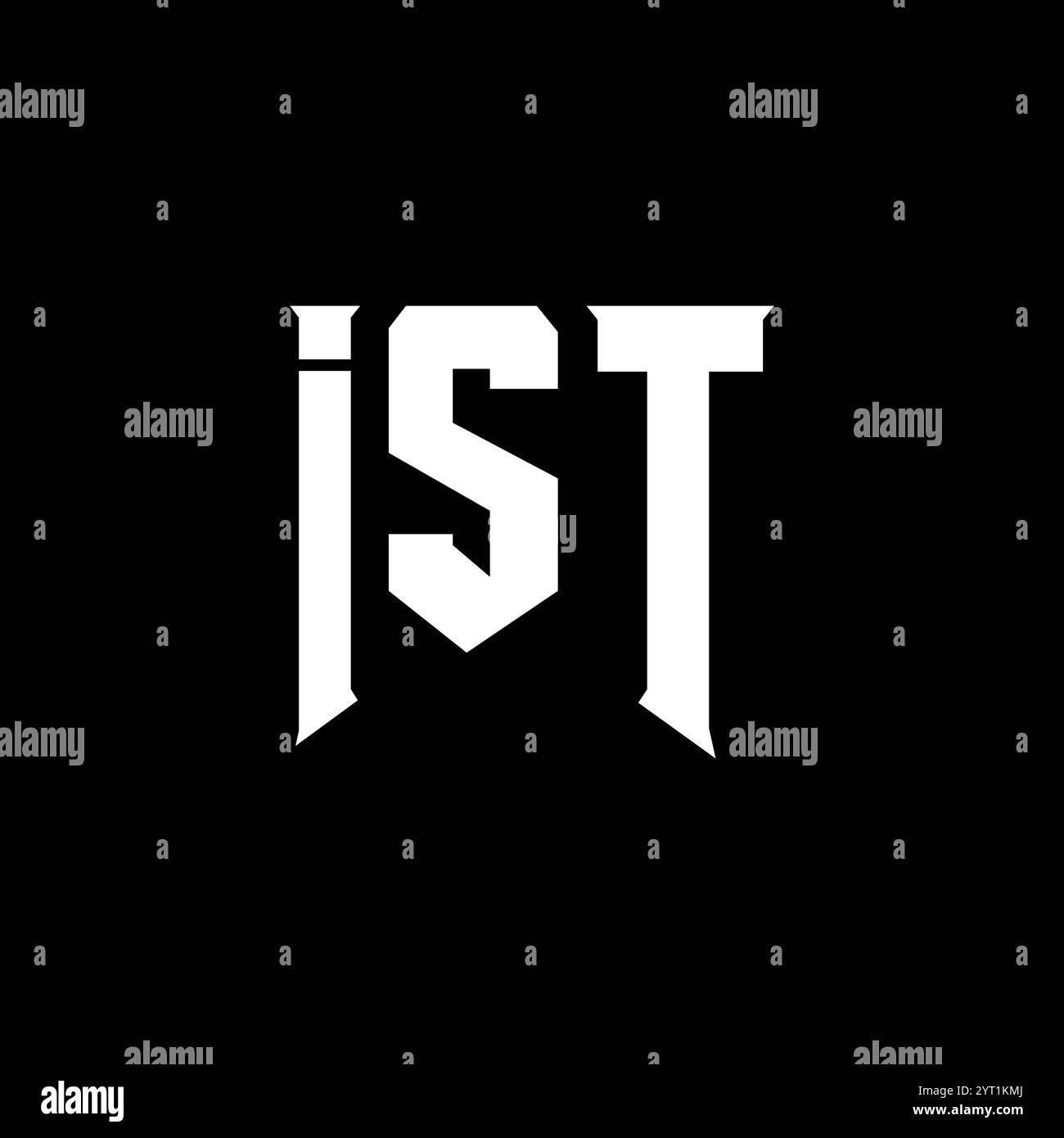 Logo ist tech Banque d'images vectorielles - Alamy