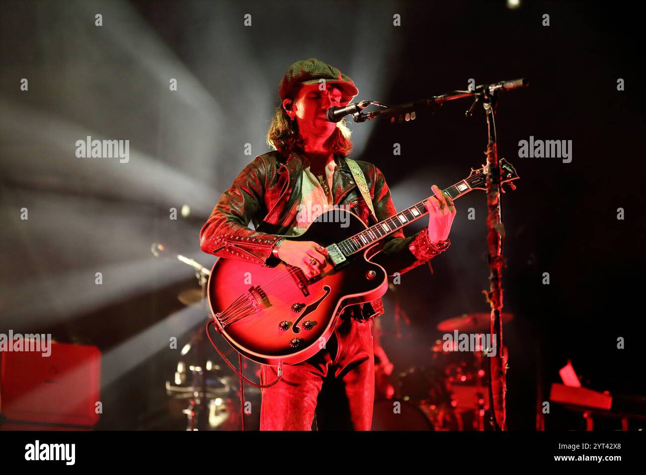 Jökull Juliusson alias JJ Julius son von der Band Kaleo BEI einem ...