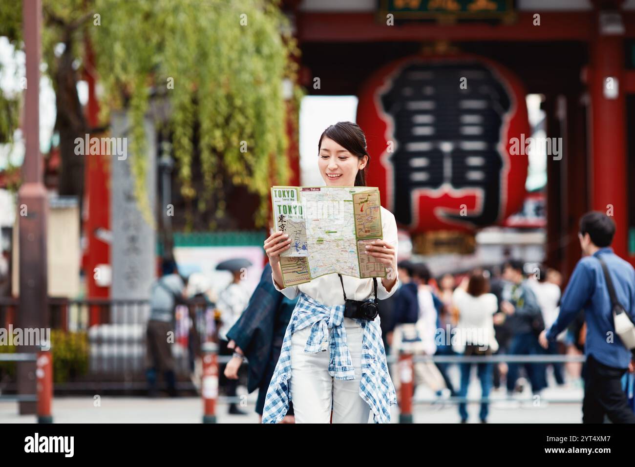 Tokyo map asakusa Banque de photographies et d’images à haute ...