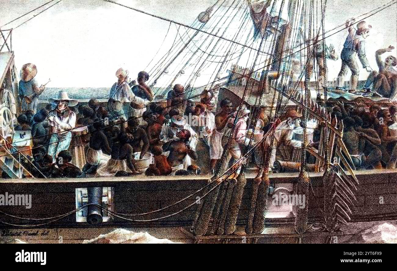 Navire négrier esclaves Banque de photographies et d’images à haute ...