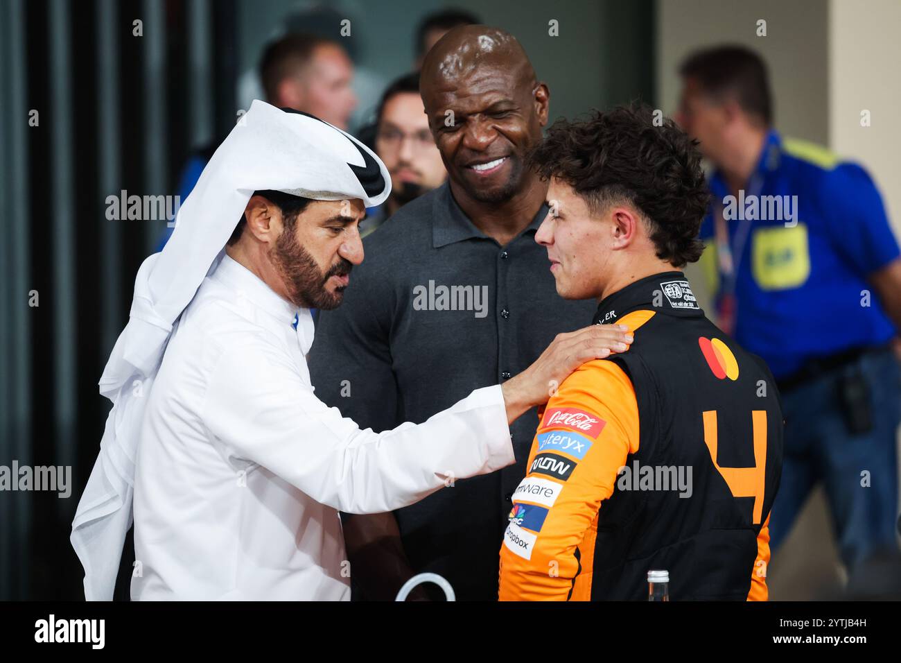 NORRIS Lando (gbr), McLaren F1 Team MCL38, BEN SULAYEM Mohammed (eau ...