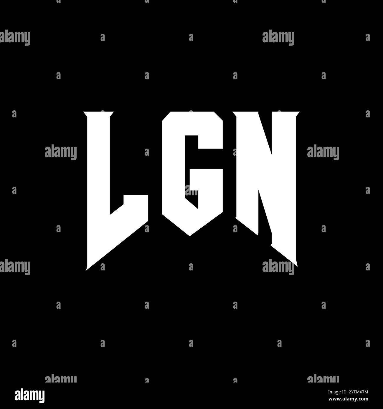 Lgn logo Banque d'images vectorielles - Alamy