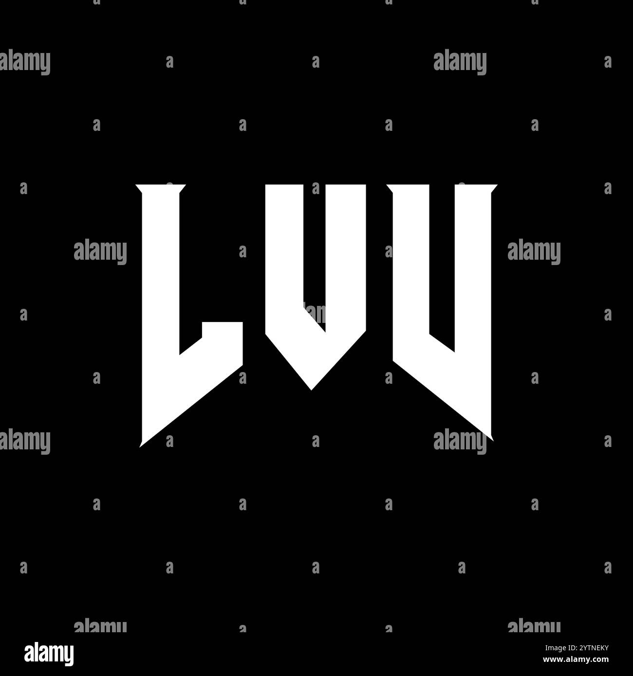 Logo marketing lvv Banque d'images vectorielles - Alamy