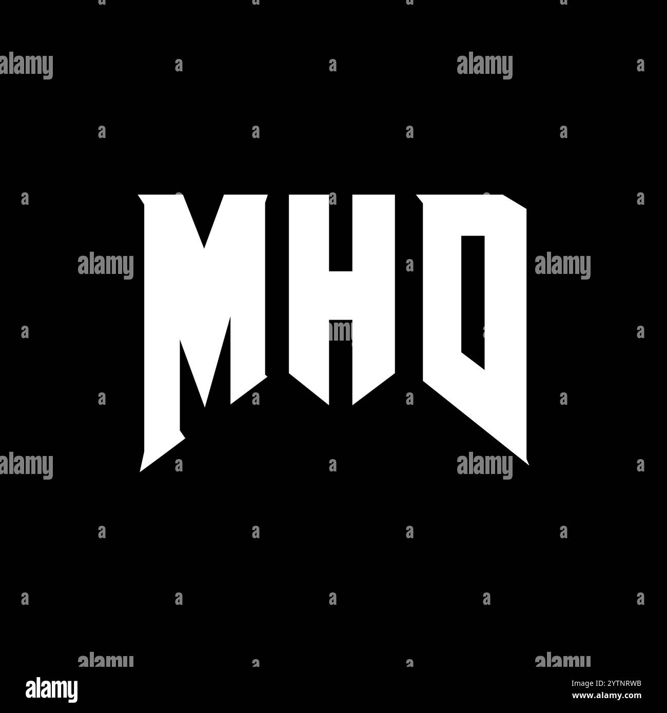 Logo mhd Banque d'images noir et blanc - Alamy