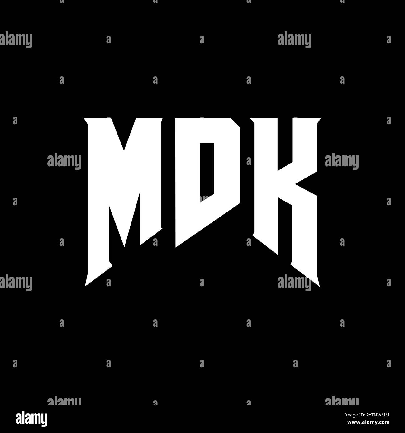 Logo d'entreprise mdk Banque de photographies et d’images à haute ...