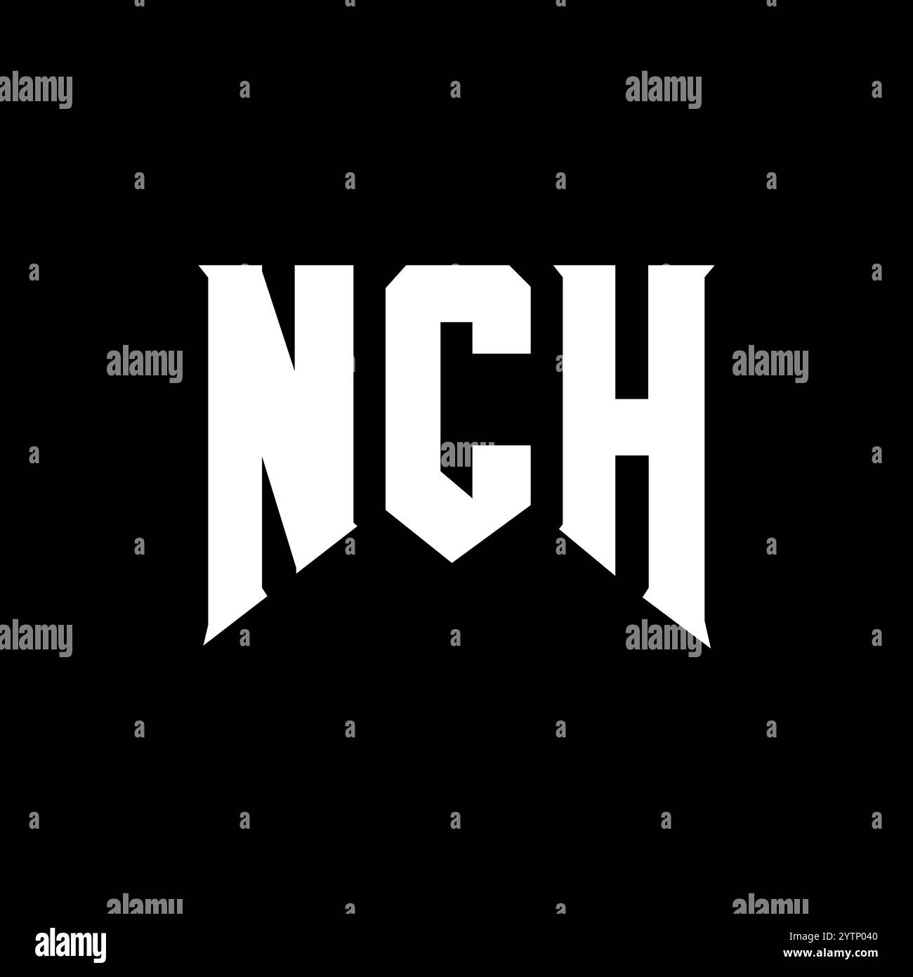 Logo de la technologie nch Banque de photographies et d’images à haute ...