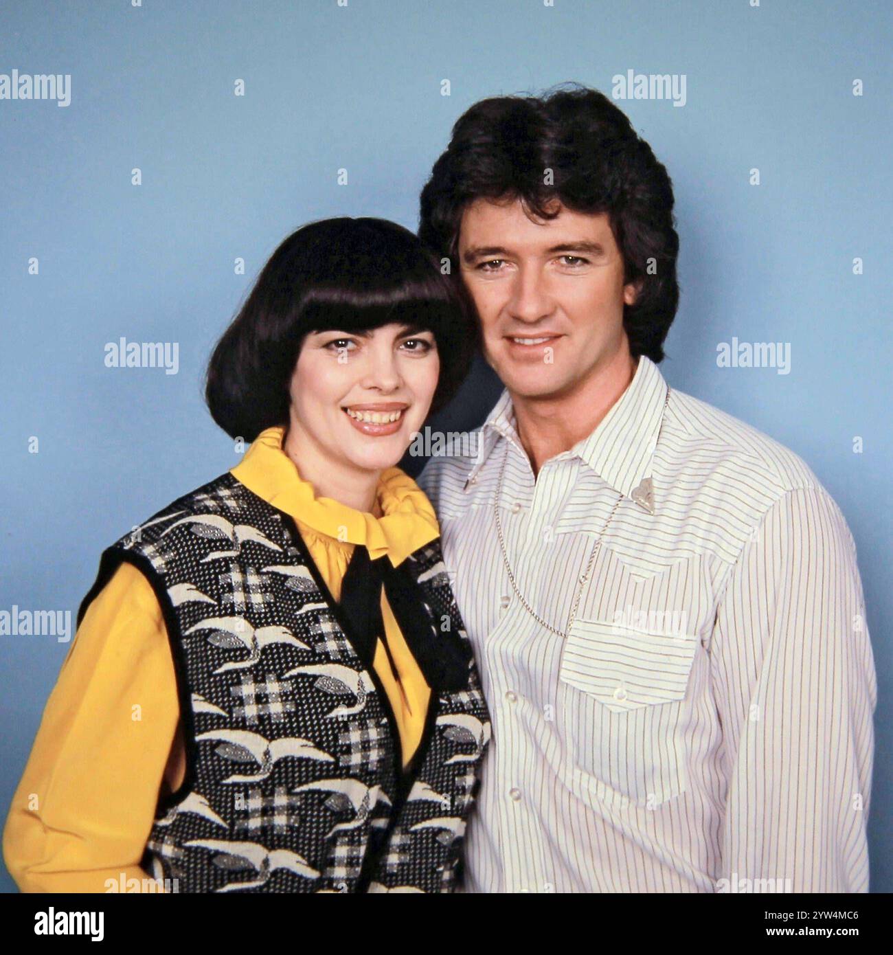 ARCHIV : Mireille Mathieu Sängerin Mireille Mathieu mit Patrick Duffy ...