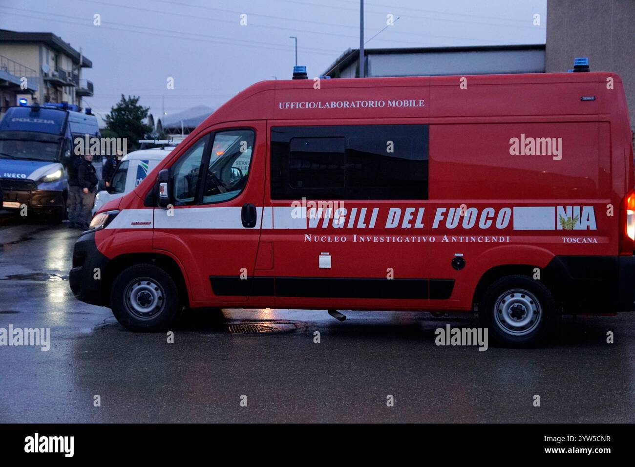 Esplosione raffineria eni calenzano firenze 09 12 2024 Banque de ...