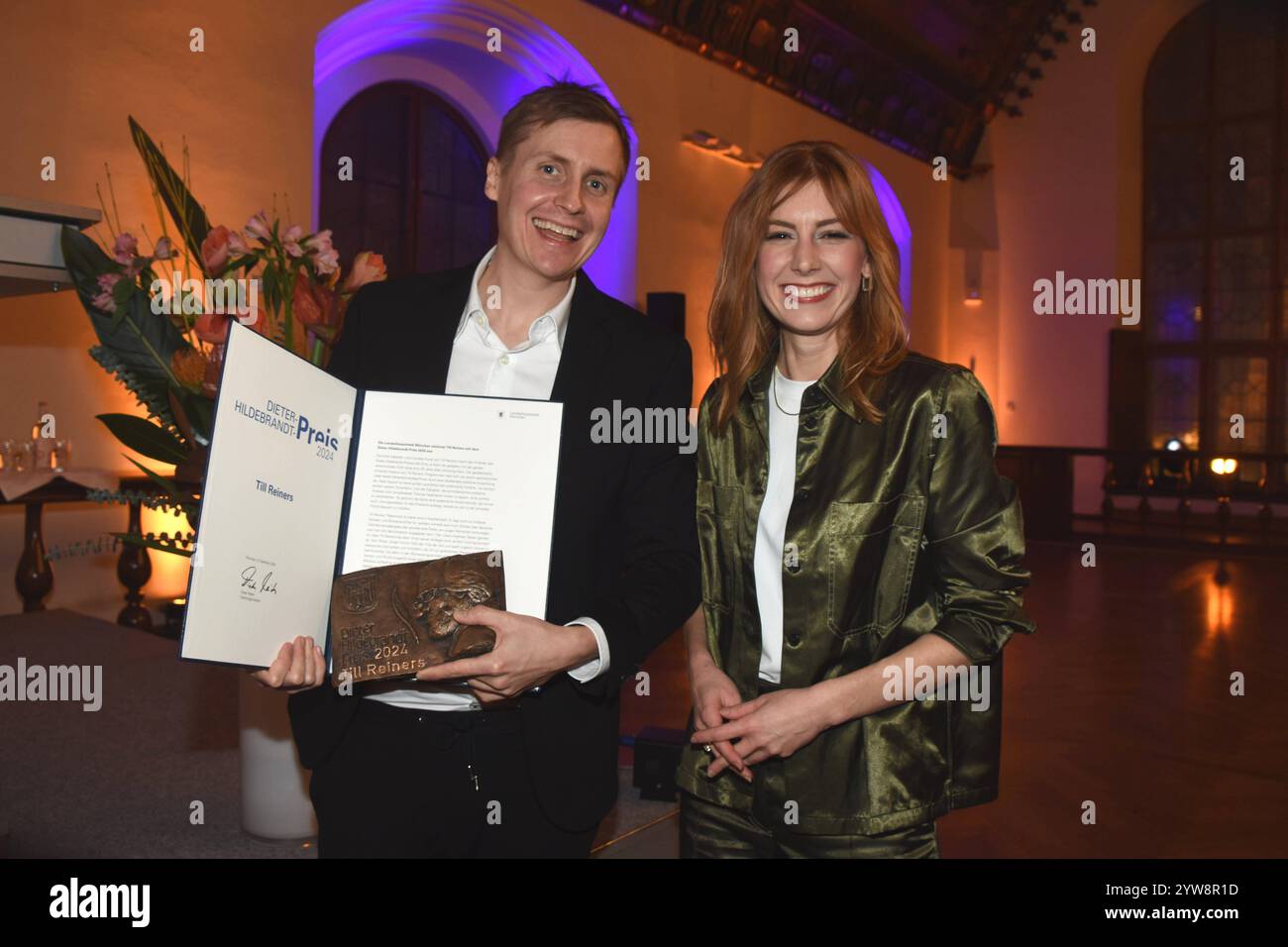 Till Reiners Kabarettist Dieter-Hildebrandt-Preises Traeger 2024 Eva ...