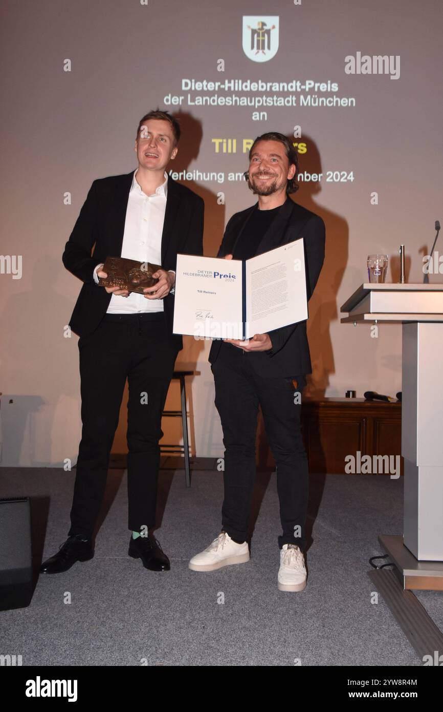 Till Reiners Kabarettist Dieter-Hildebrandt-Preises Traeger 2024 Marek ...