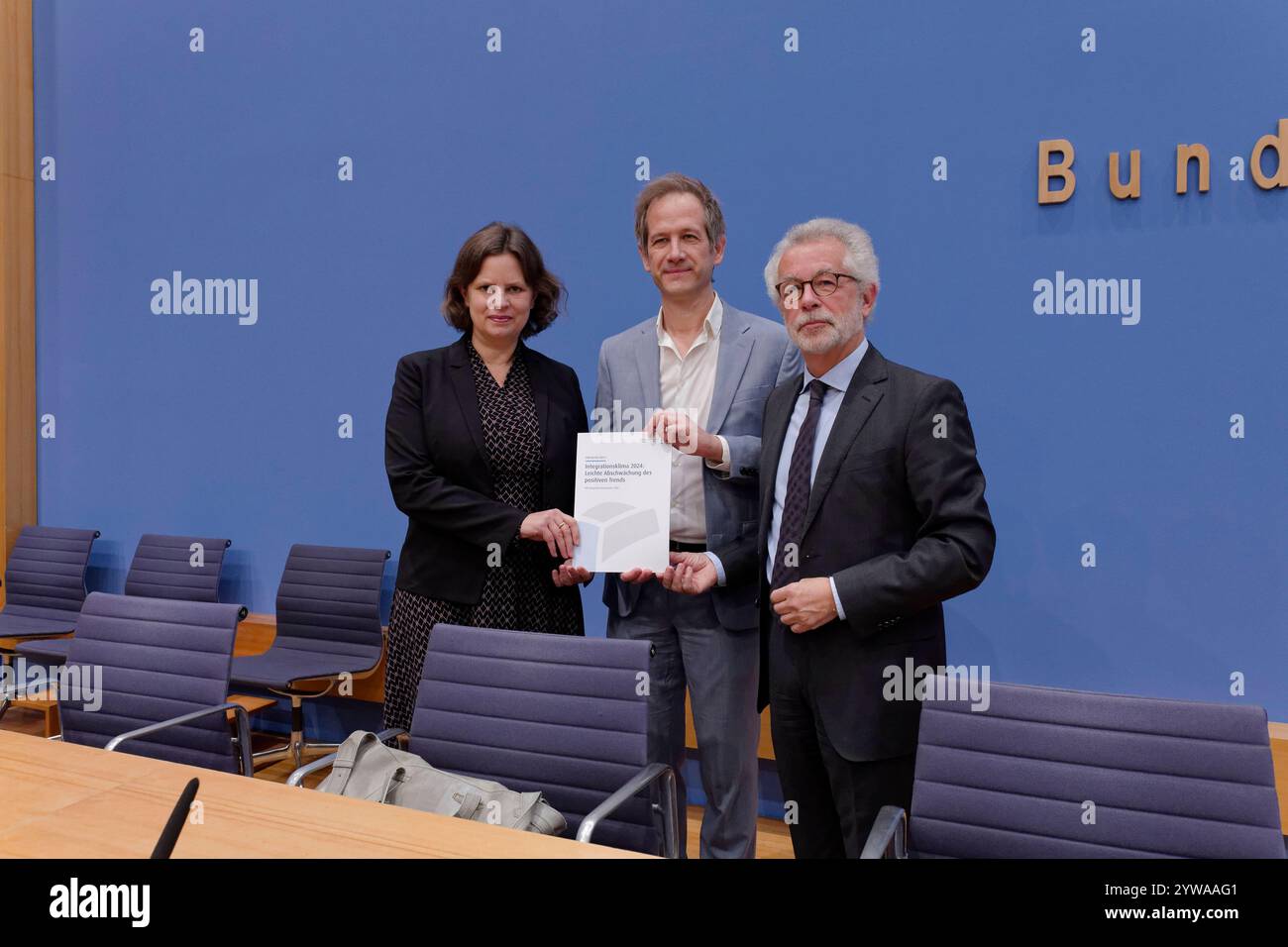 Integrationsbarometer 2024 vorgestellt 2024-12-10 Deutschland, Berlin ...