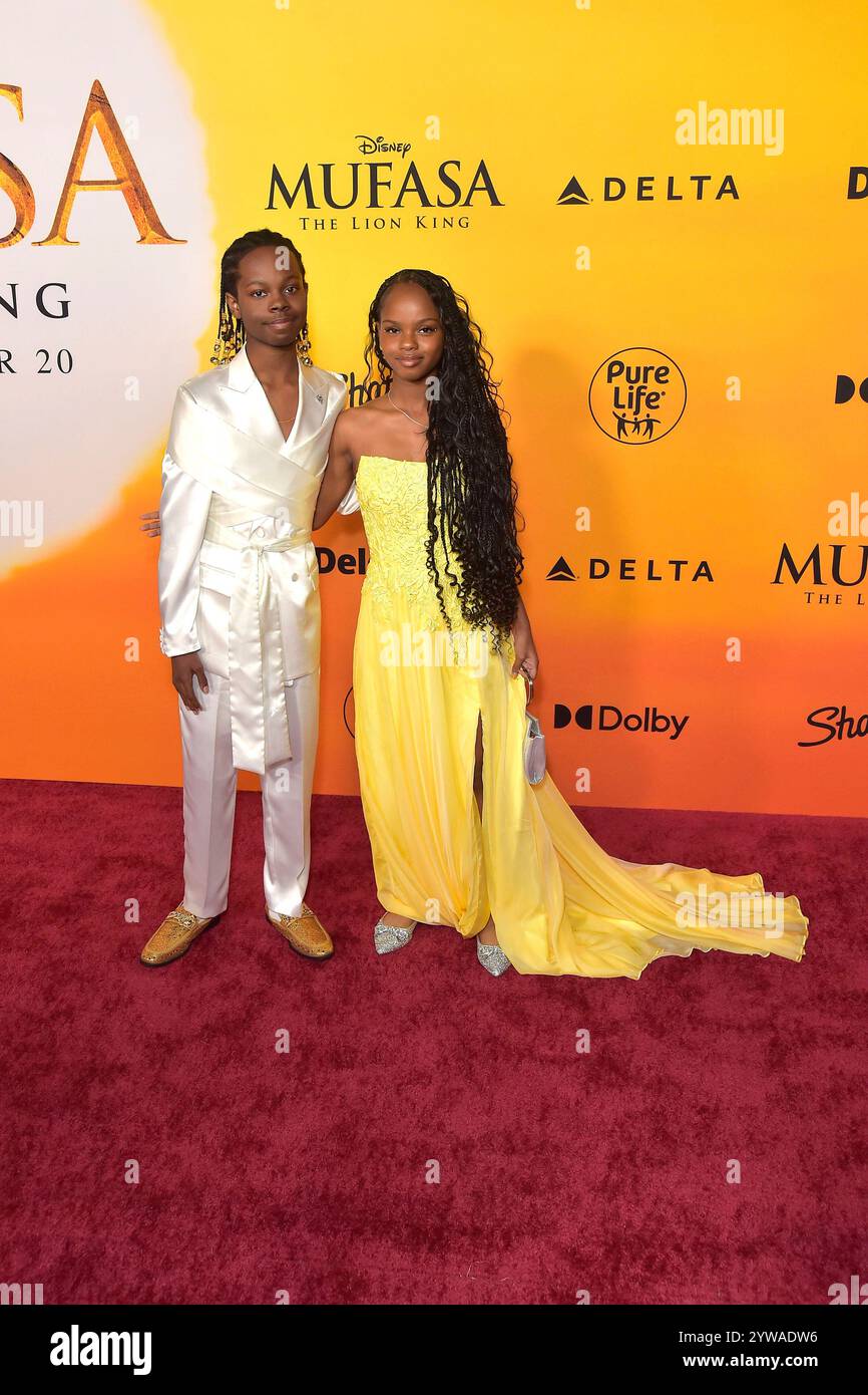 Braelyn Rankins und Brielle Rankins BEI der Weltpremiere des Kinofilms ...