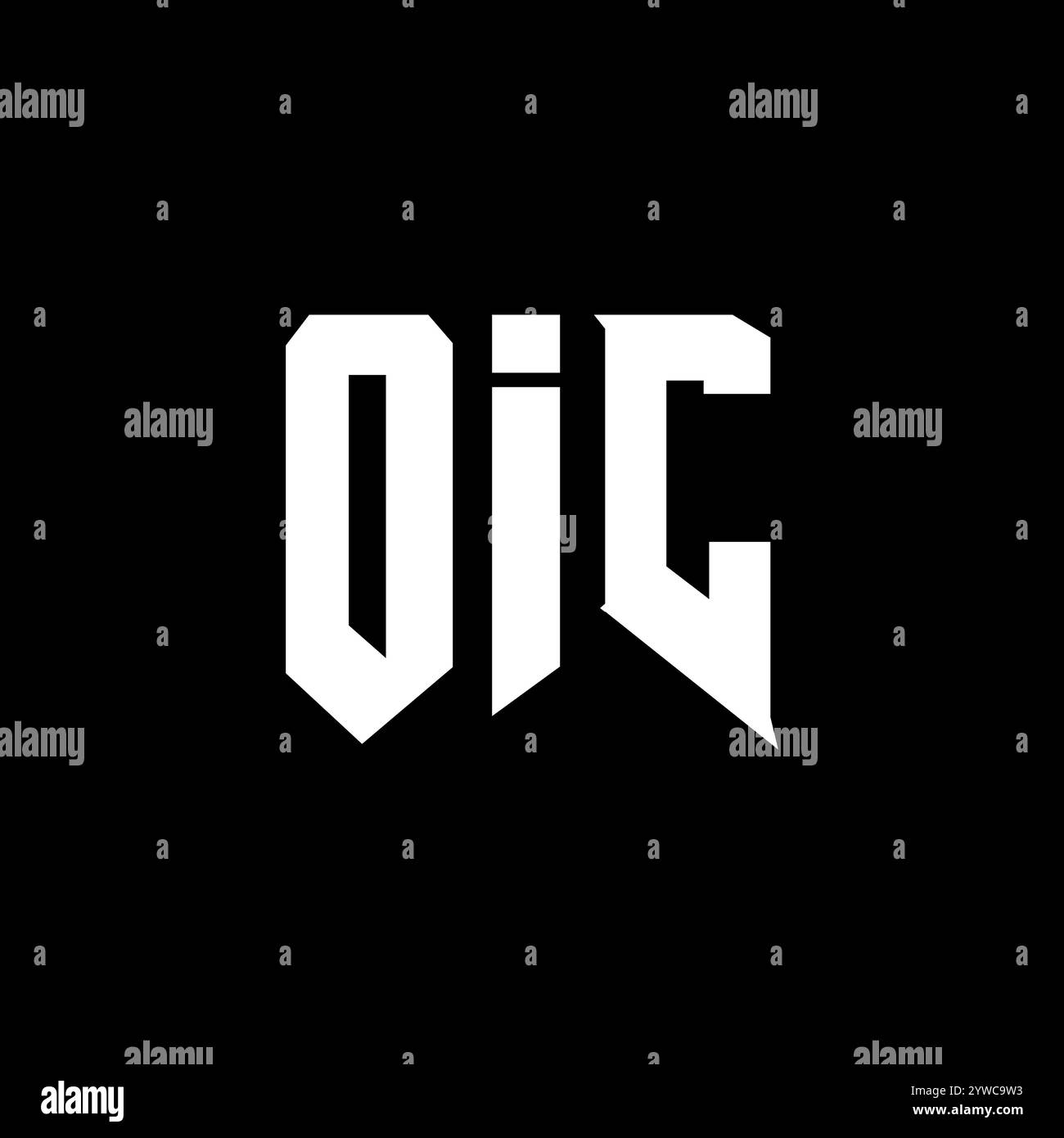 Logo oic Banque d'images vectorielles - Alamy