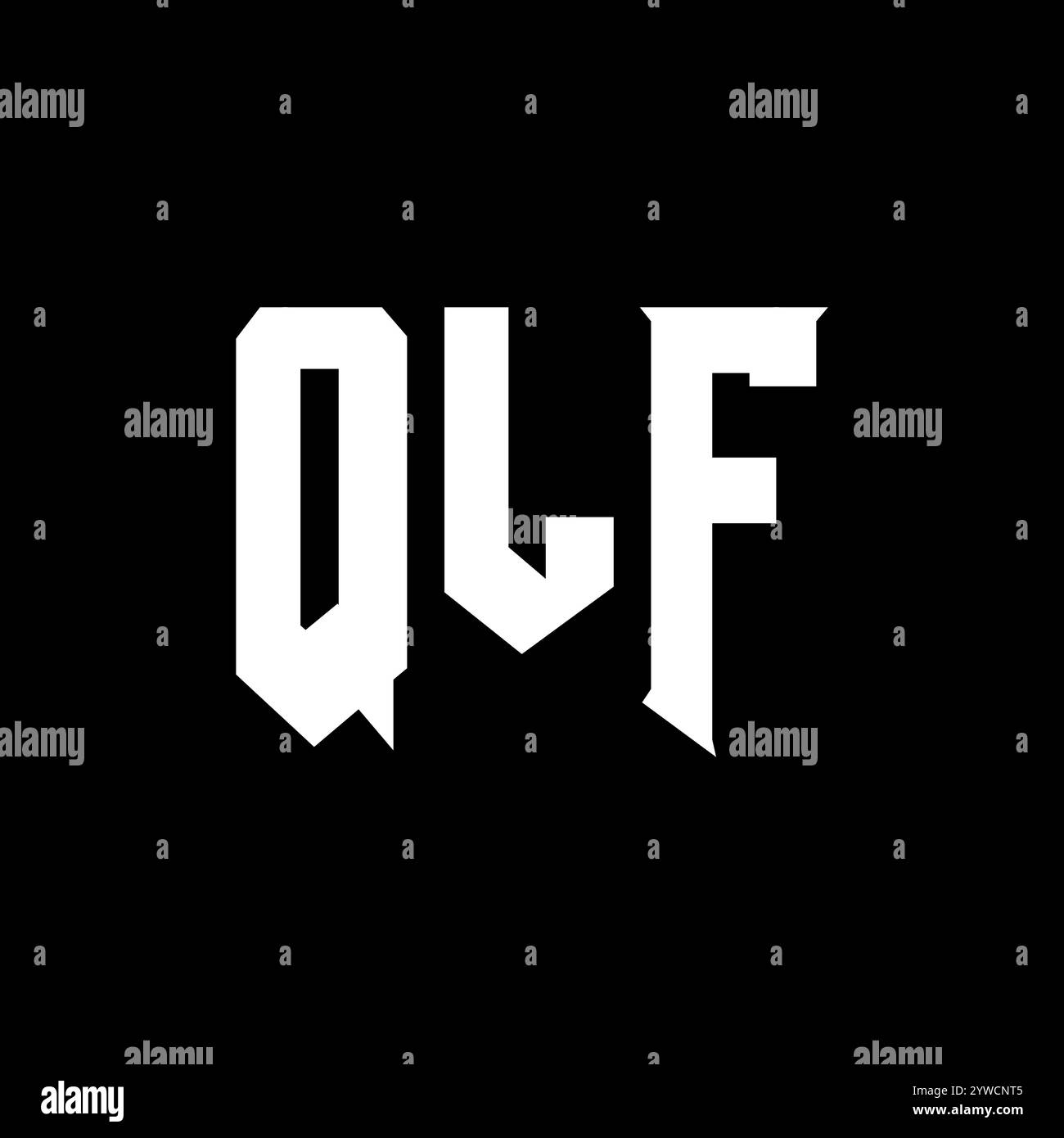 Logo marketing qlf Banque d'images vectorielles - Alamy