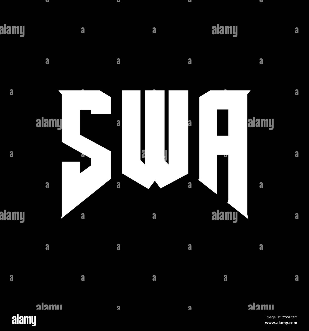Logo lettre swa Banque de photographies et d’images à haute résolution ...