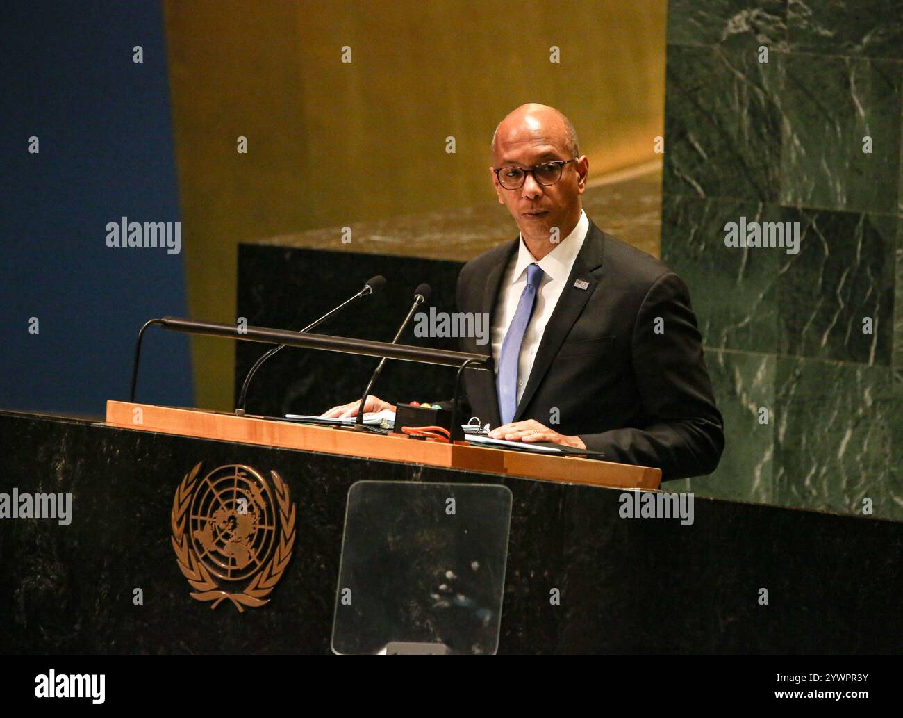 New York, New York, États-Unis. 11 décembre 2024. ROBERT A. WOOD ...
