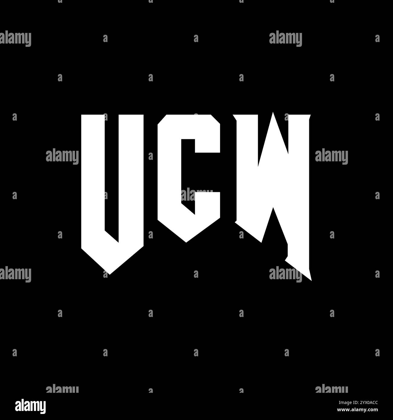 Logo de technologie ucw Banque de photographies et d’images à haute ...