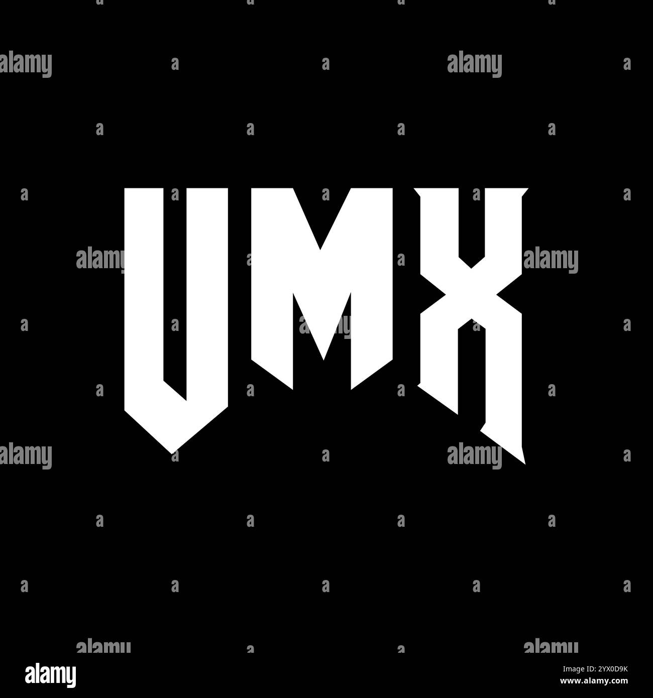 Logo de la technologie umx Banque de photographies et d’images à haute ...