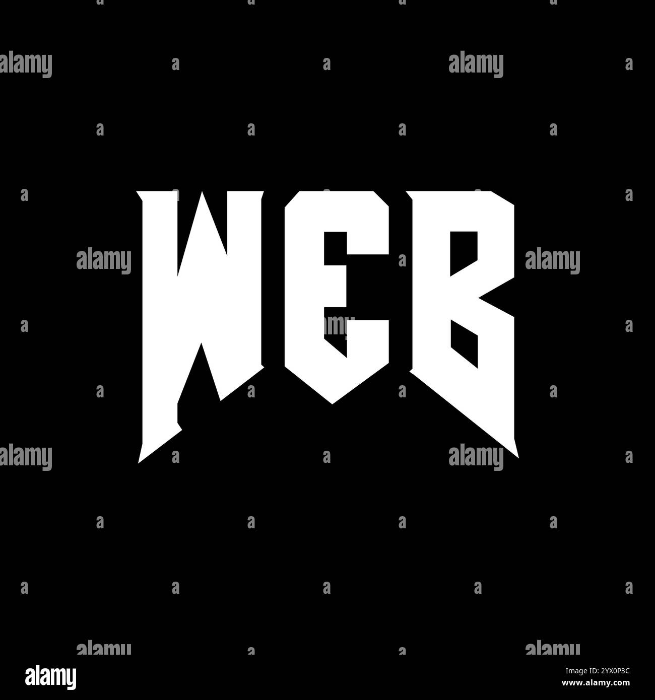 Logo web Banque d'images noir et blanc - Alamy
