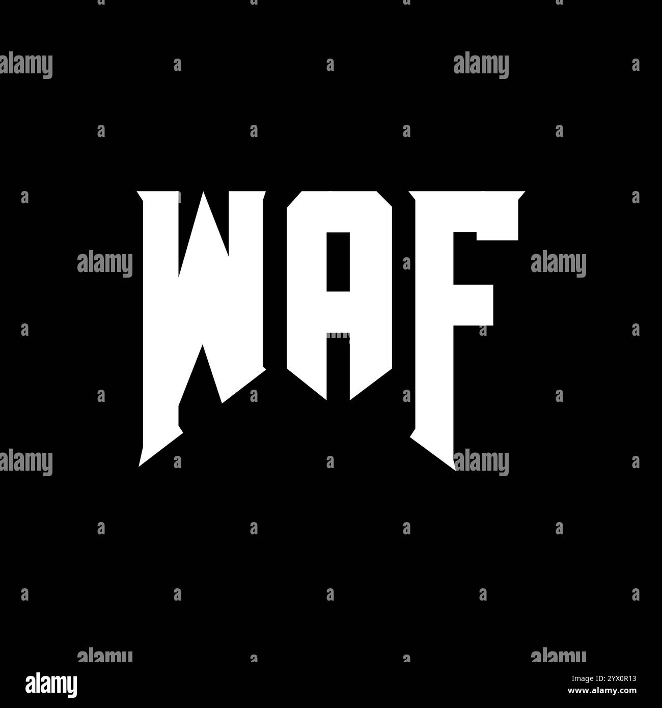 Waf logo Banque de photographies et d’images à haute résolution - Alamy