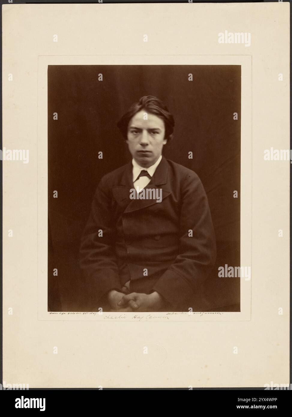 Charlie Hay Cameron, 1867 ans. La photographe britannique pionnière ...