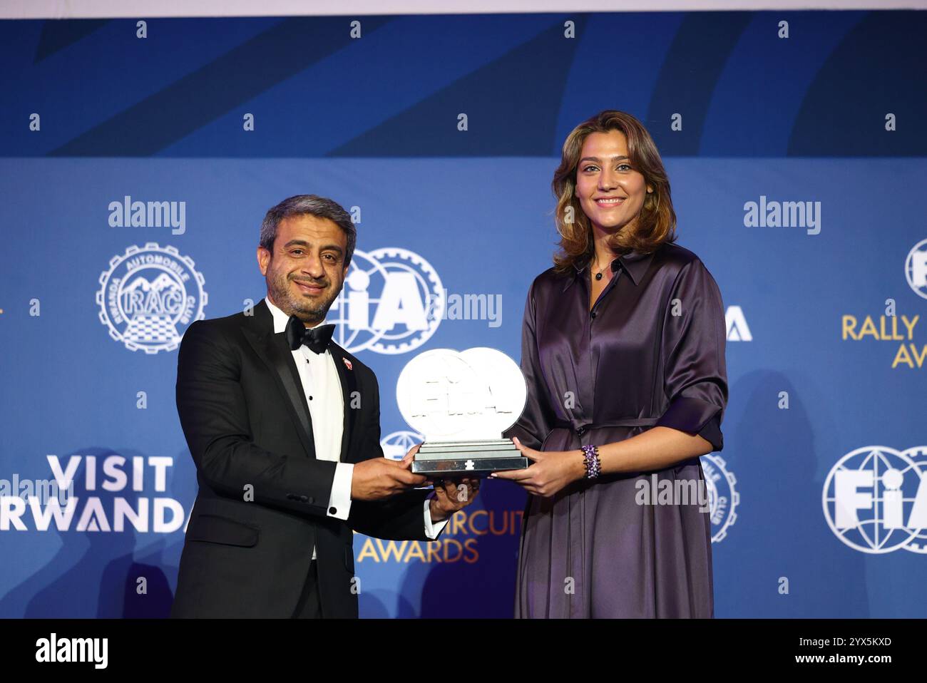 AKEEL Dania, pilote de la FIA Middle-East Baja Cup, portrait lors de la cérémonie des Rallye et ...