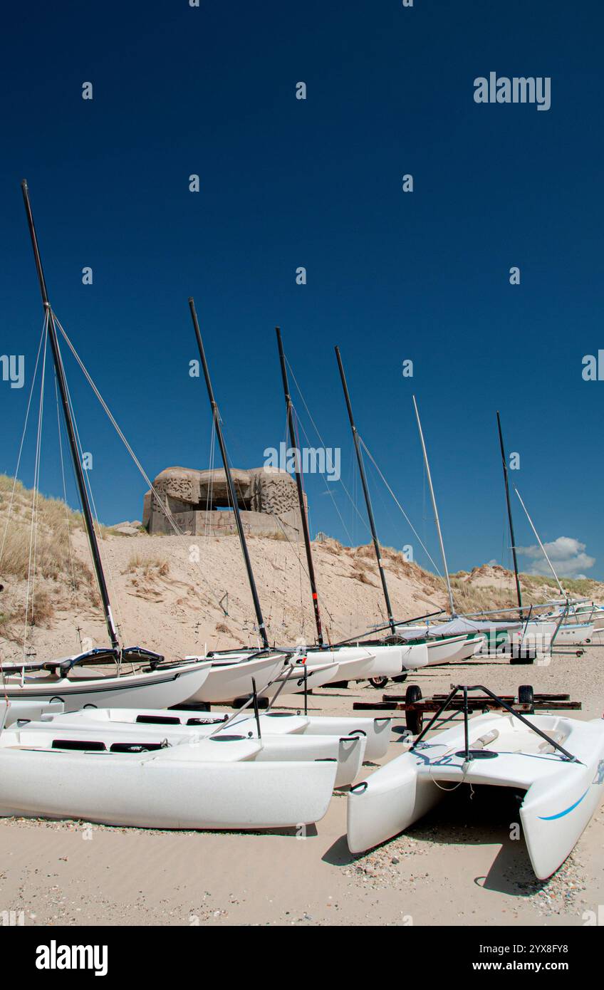Plages de fort mahon plage nord de la france Banque de photographies et ...