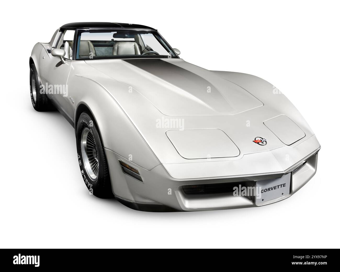 C3 corvette Banque d'images détourées - Alamy