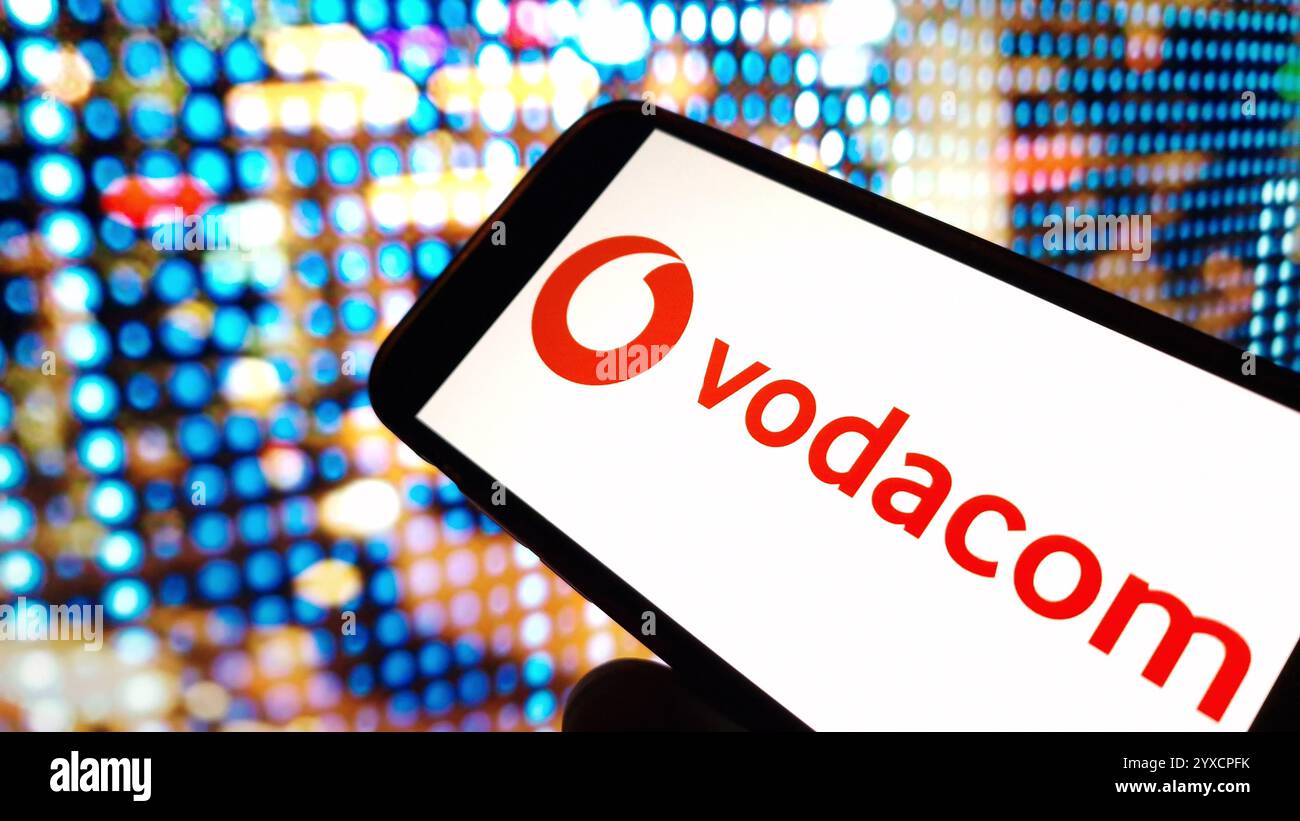 Vodacom logo Banque de photographies et d’images à haute résolution - Alamy