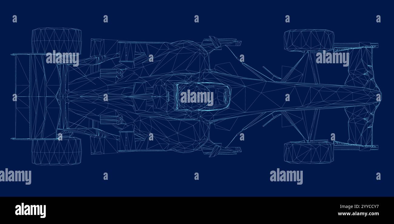 F1 car top view Banque de photographies et d’images à haute résolution ...