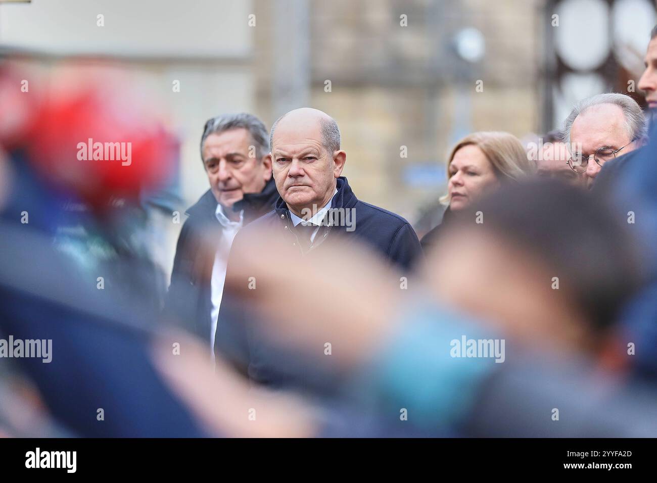 Magdeburg, Sachsen-Anhalt, Deutschland, 21.12.2024 : Alter Markt : Anschlag auf Magdeburger ...