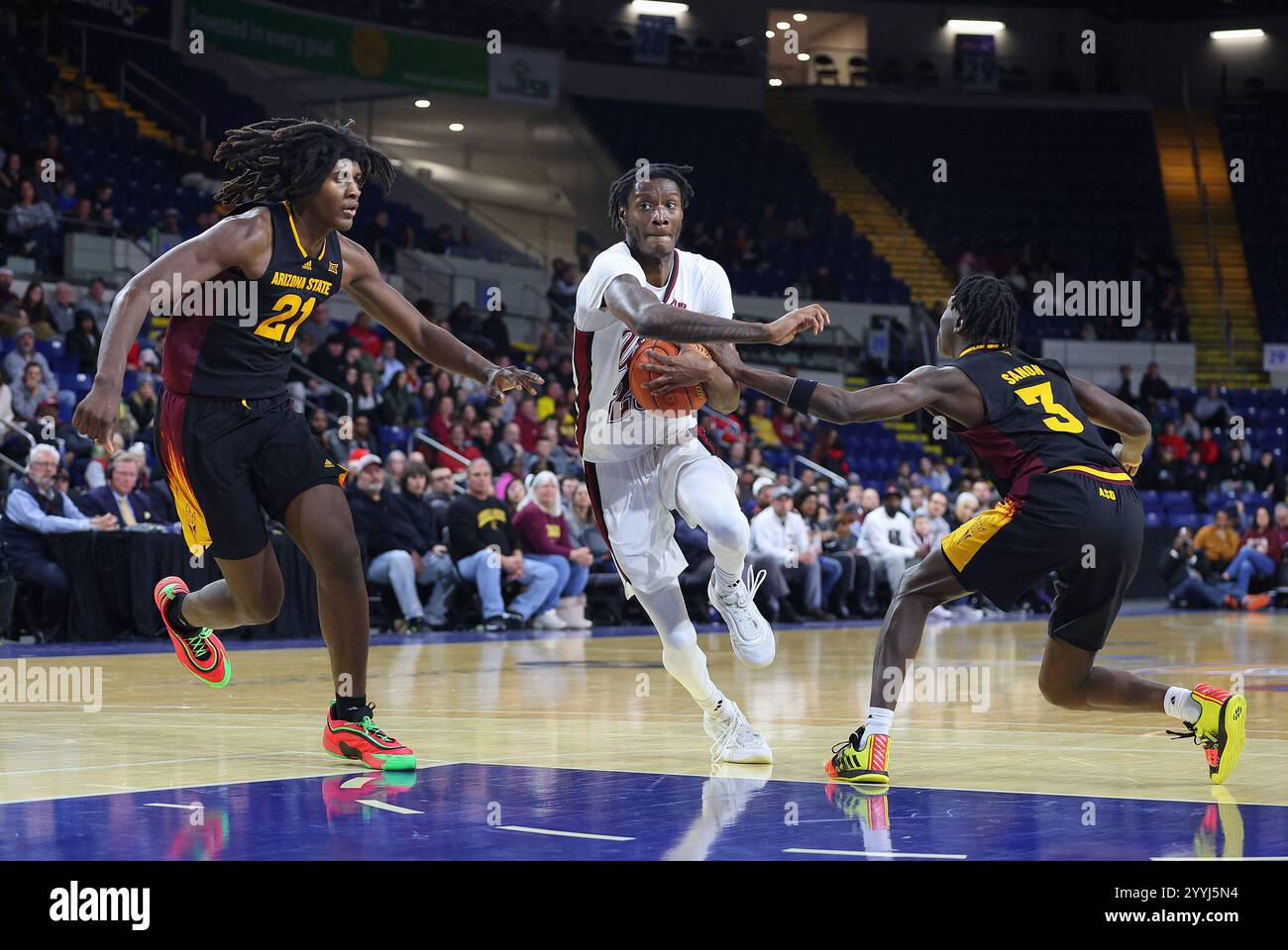 SPRINGFIELD, MA - DECEMBER 21: UMass Minutemen forward Akil Watson (23 ...