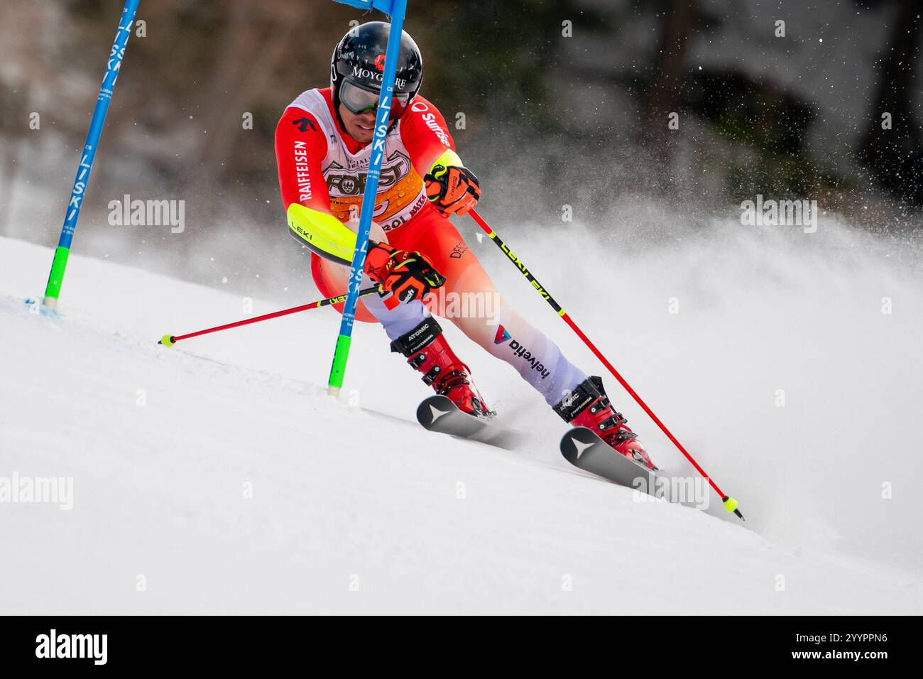 Alta Badia, Italie, 22 décembre 2024. CAVIEZEL Gino (sui) en ...