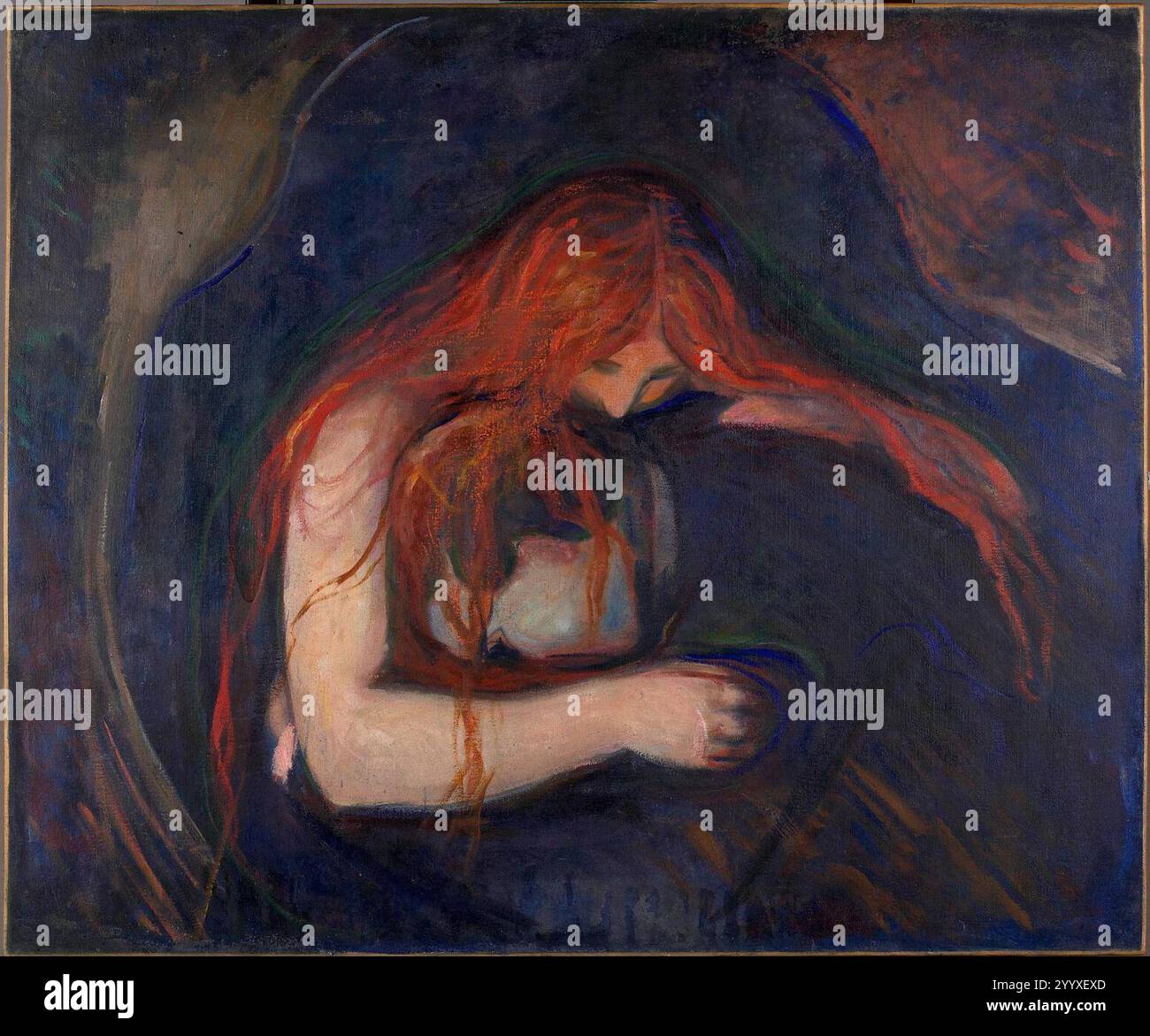 Edvard munch vampire Banque de photographies et d’images à haute ...