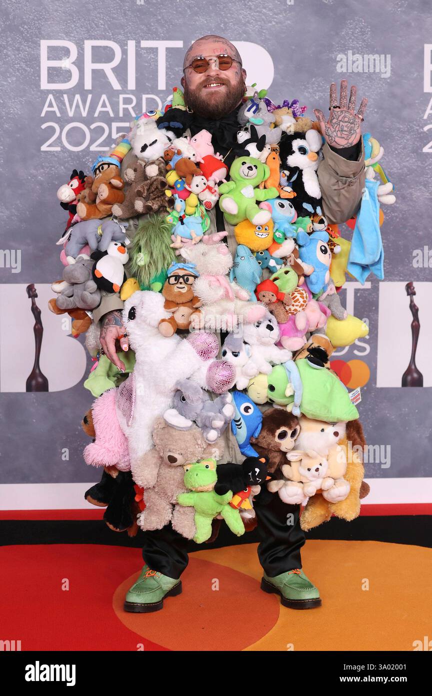 Teddy Swims BEI der Verleihung der 45. BRIT Awards 2025 dans der O2 Arena. Londres, 01.03.2025 ...