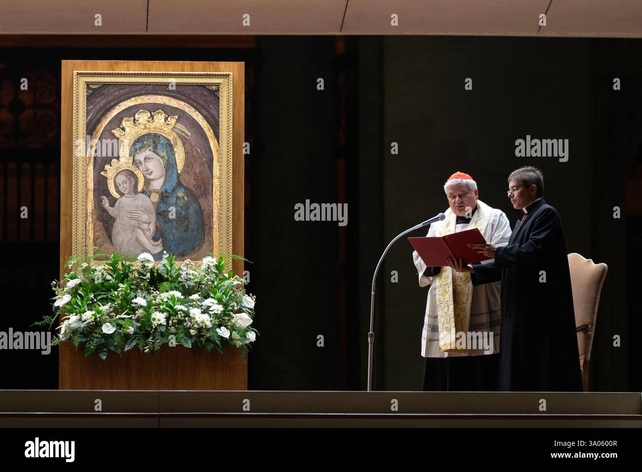 Cardinal Konrad Krajewski, Almsman of His Holiness, leads a nightly ...