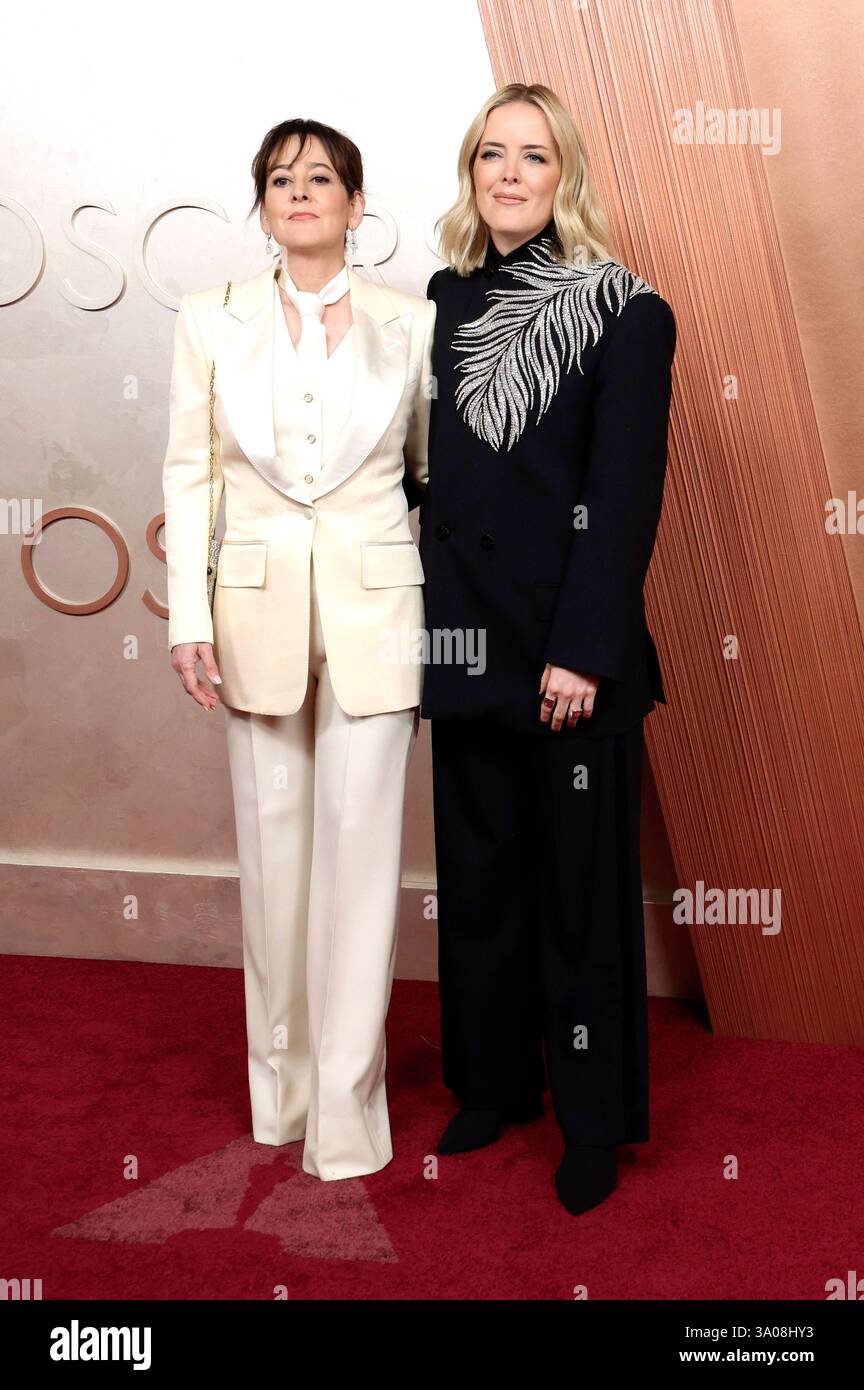 Lesley Barber und Ornela March BEI der Oscar Verleihung 2025 / 97th ...