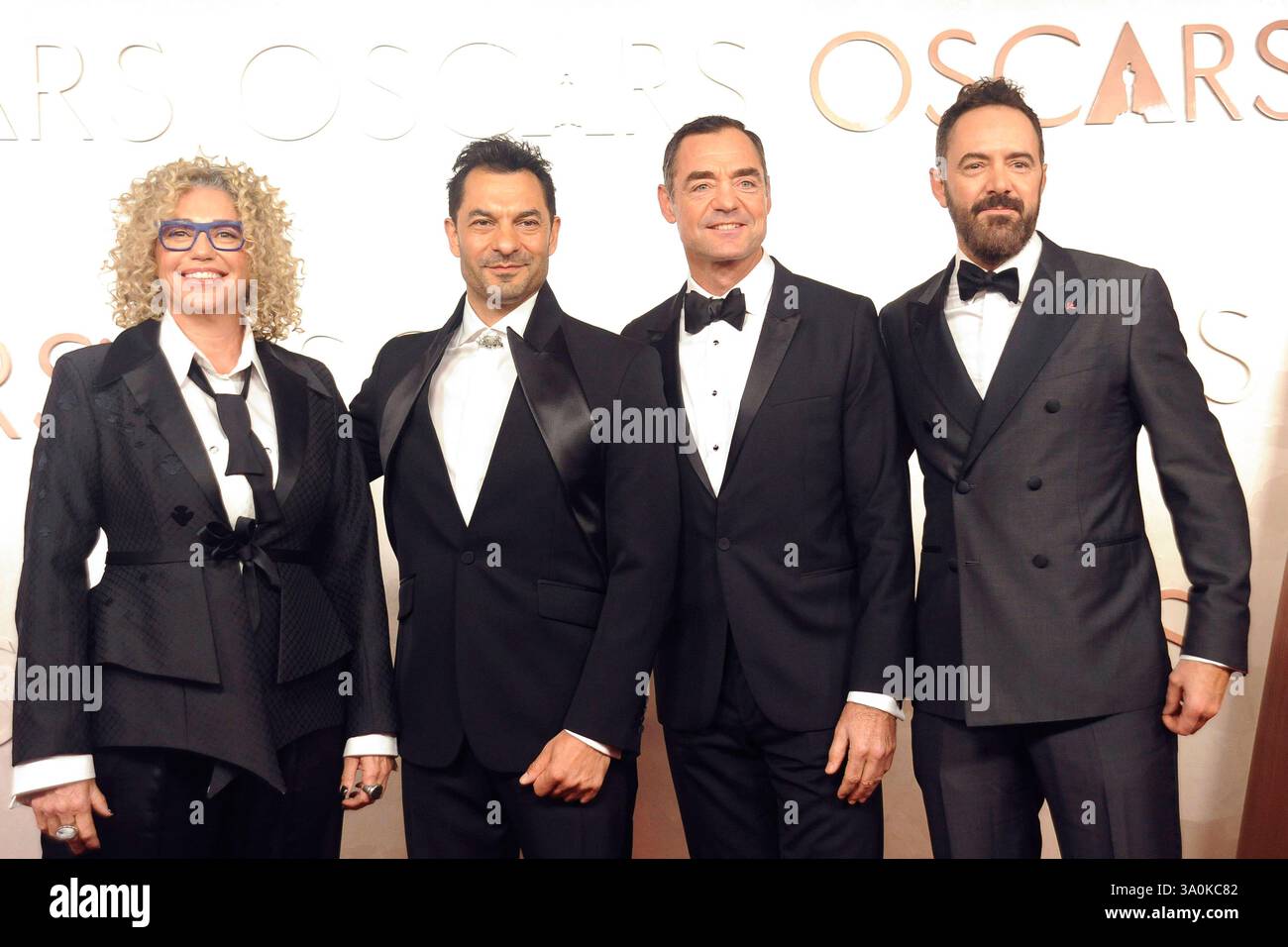 Cindy Lee, Darwin Shaw, David S. Lee und Gast BEI der Oscar Verleihung 2025 / 97th Annual ...