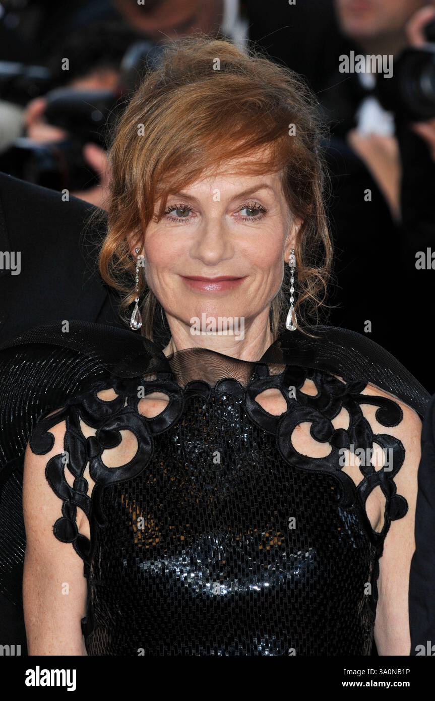 Isabelle huppert festival cannes 2009 Banque de photographies et d ...