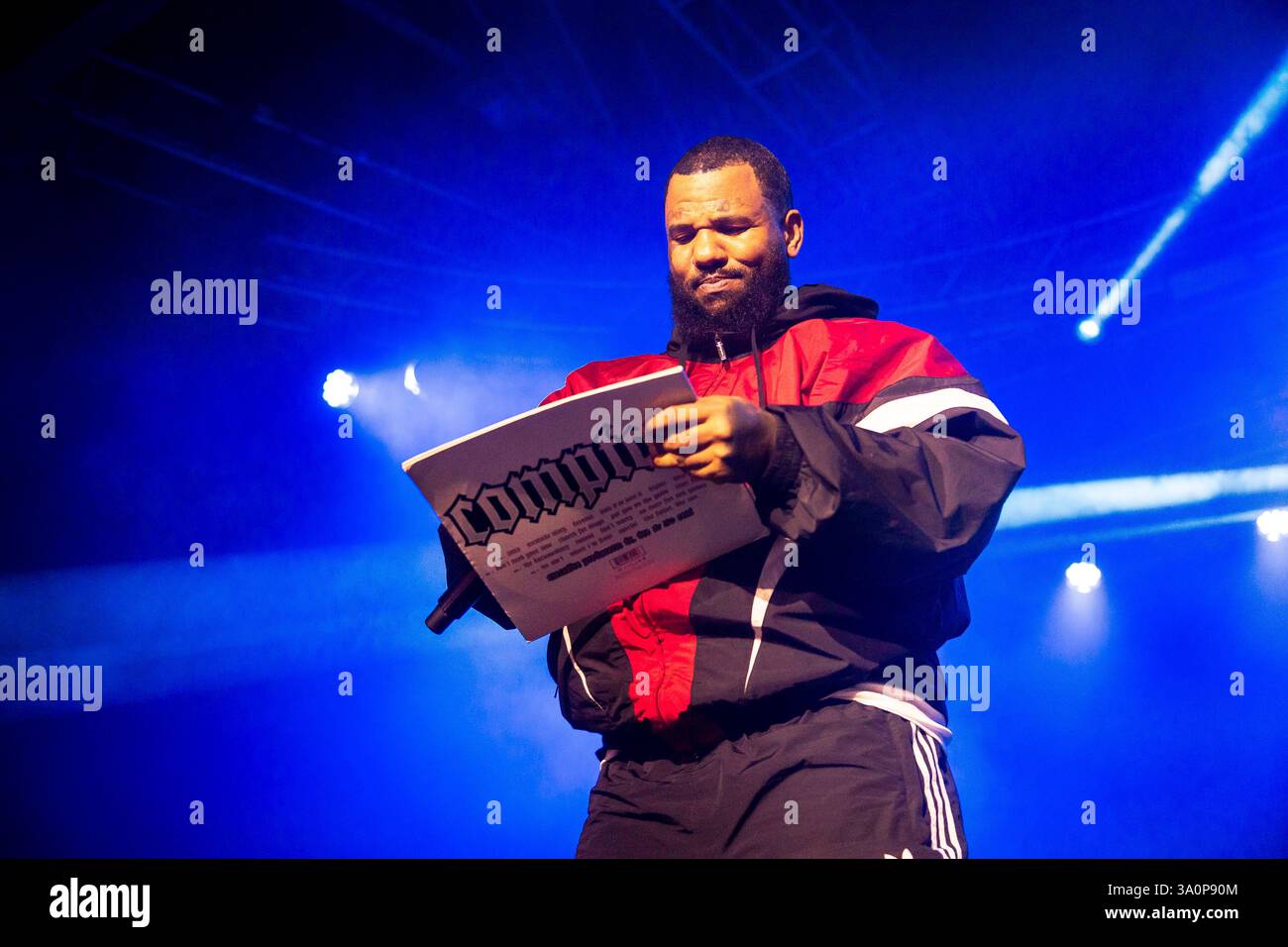 Le rappeur américain The Game se produit en live à fabrique à Milan, en ...