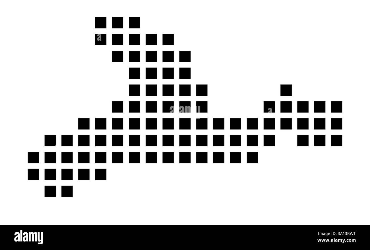 Symbole du nouveau brunswick Banque d'images noir et blanc - Alamy