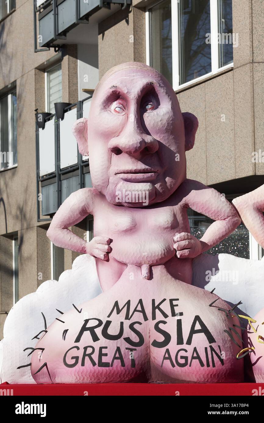 Le président russe Vladimir Poutine avec un grand scrotum, rendre la ...