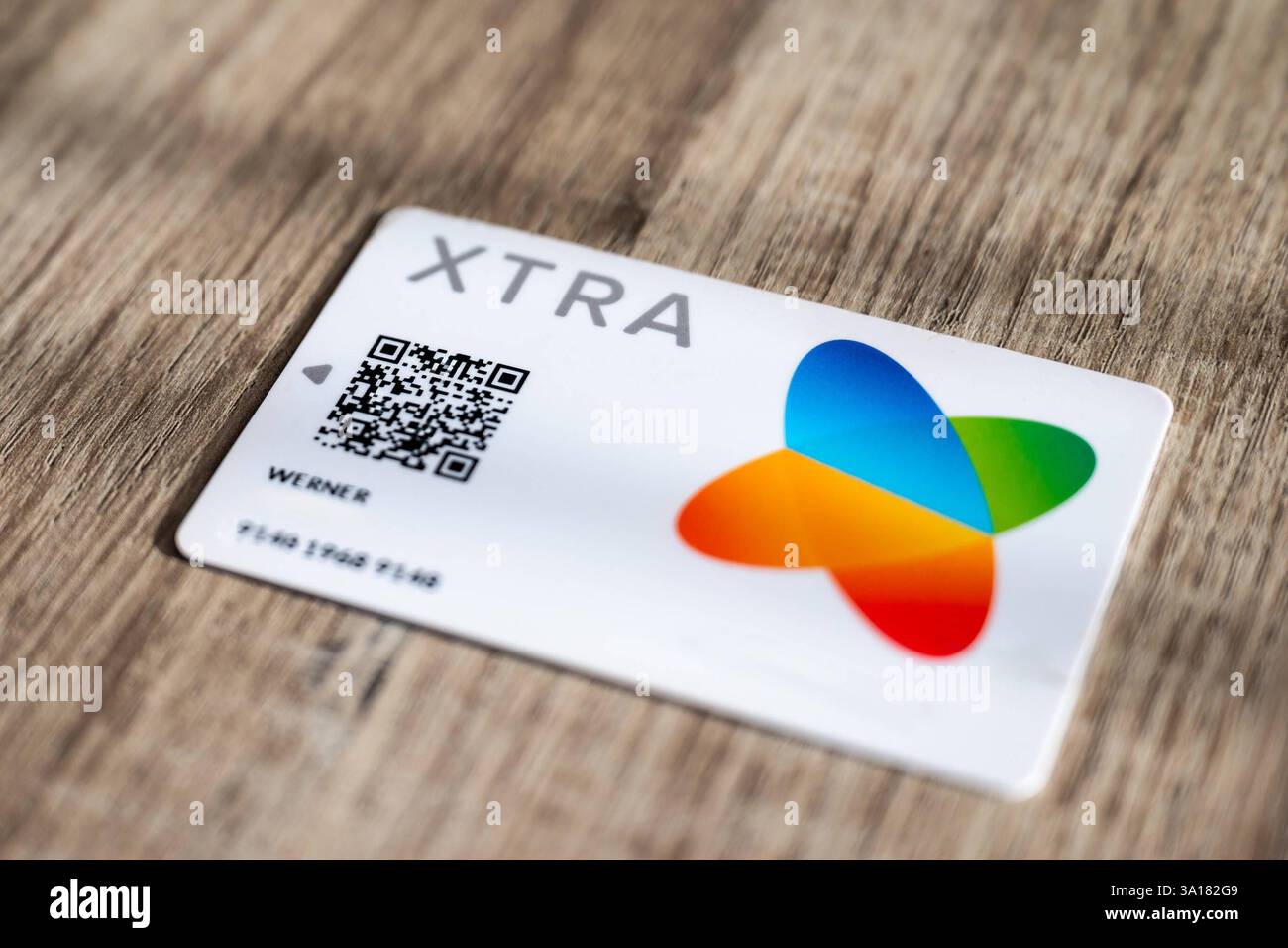 Carte XTRA du groupe d'entrepôts de détail Colruyt, anonymisée ...