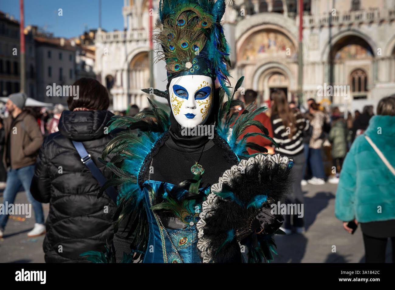 Les derniers jours de fermeture du célèbre Carnaval de Venise, Italie ...