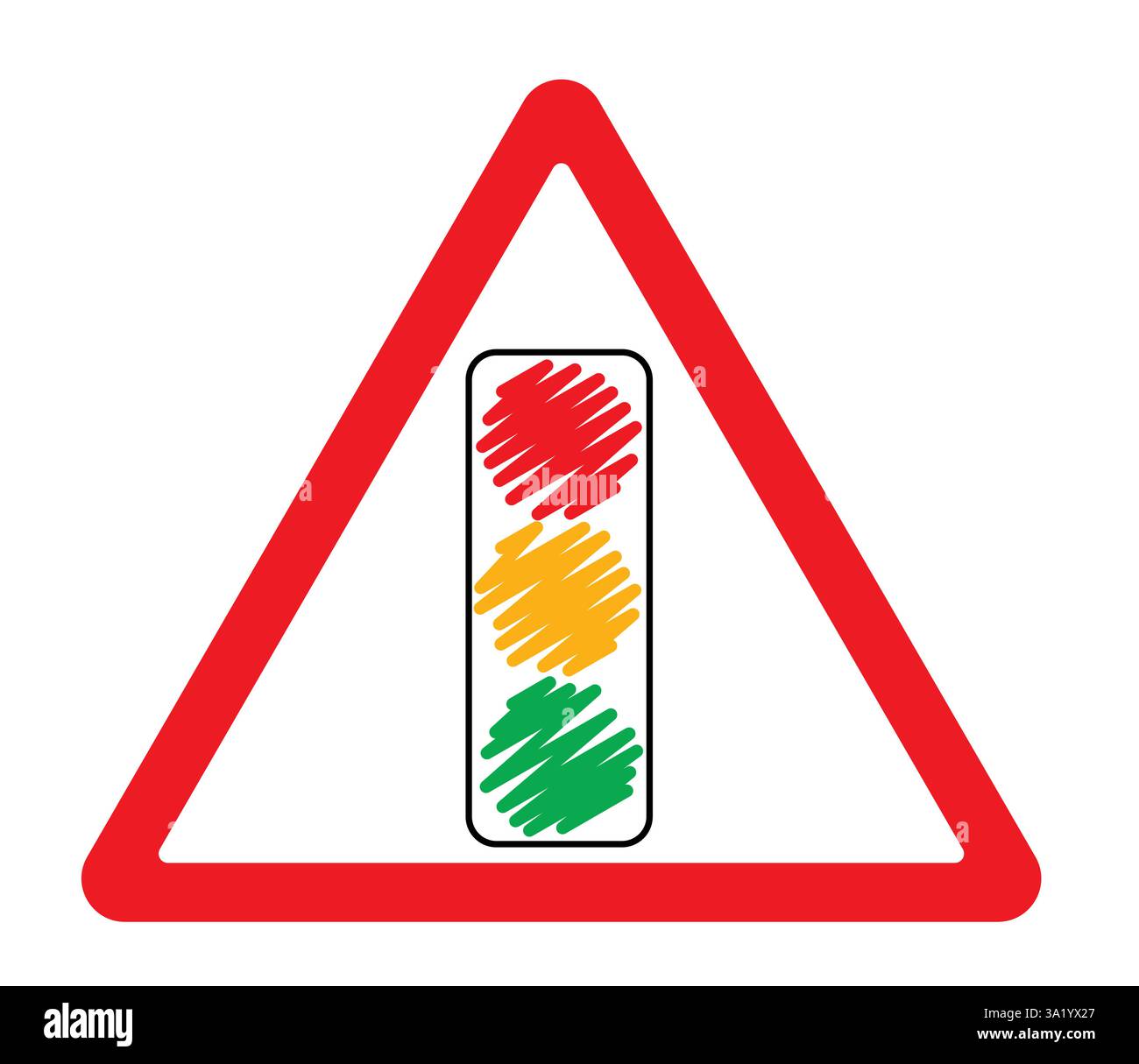 Luces de pictogramas de colores Banque d'images vectorielles - Alamy