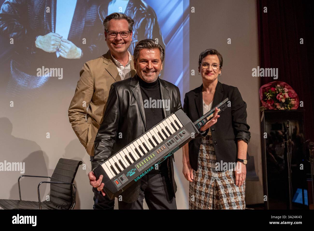 40 Jahre Modern Talking im Haus der Geschichte Bonn - 11.03.2025 Gruppenbilder nach einer ...
