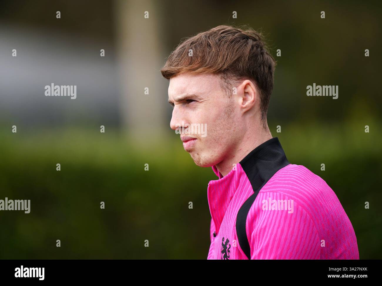 Cole Palmer de Chelsea lors d'une séance d'entraînement au Cobham ...