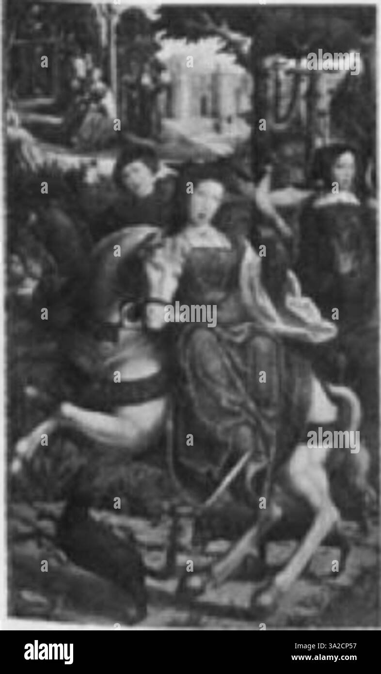 Cette peinture de Jan van Scorel et Pieter Coeck van Aelst reflète le style de la Renaissance du ...